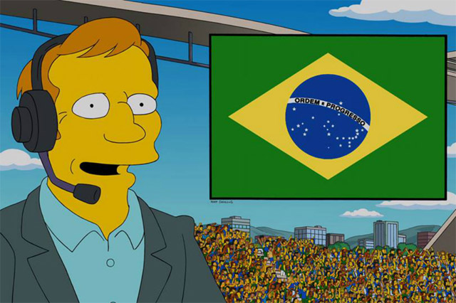 Episódio dos Simpsons na Copa do Mundo no Brasil » Mantos do Futebol