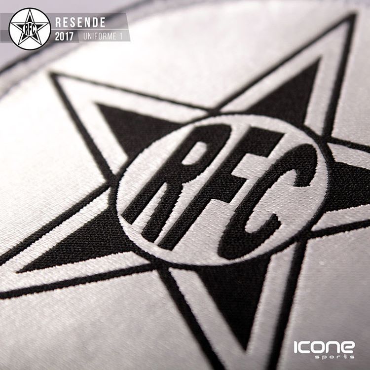 Camisas do Resende 2017 Ícone Sports » Mantos do Futebol