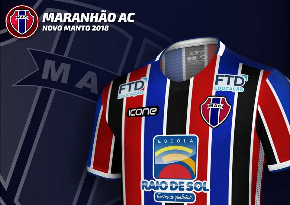 Novas camisas do Maranhão AC 2018 Ícone Sports | Mantos do Futebol