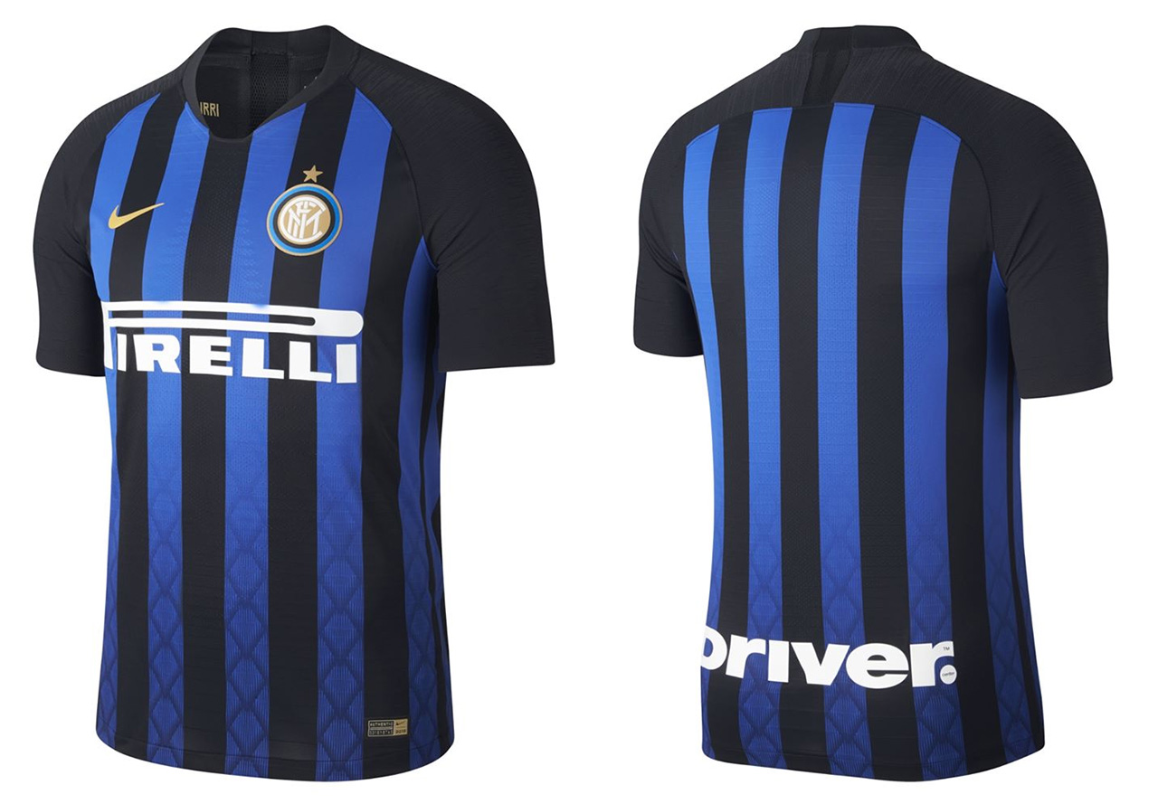 Novas camisas da Inter de Milão 2018-2019 Nike | Mantos do Futebol