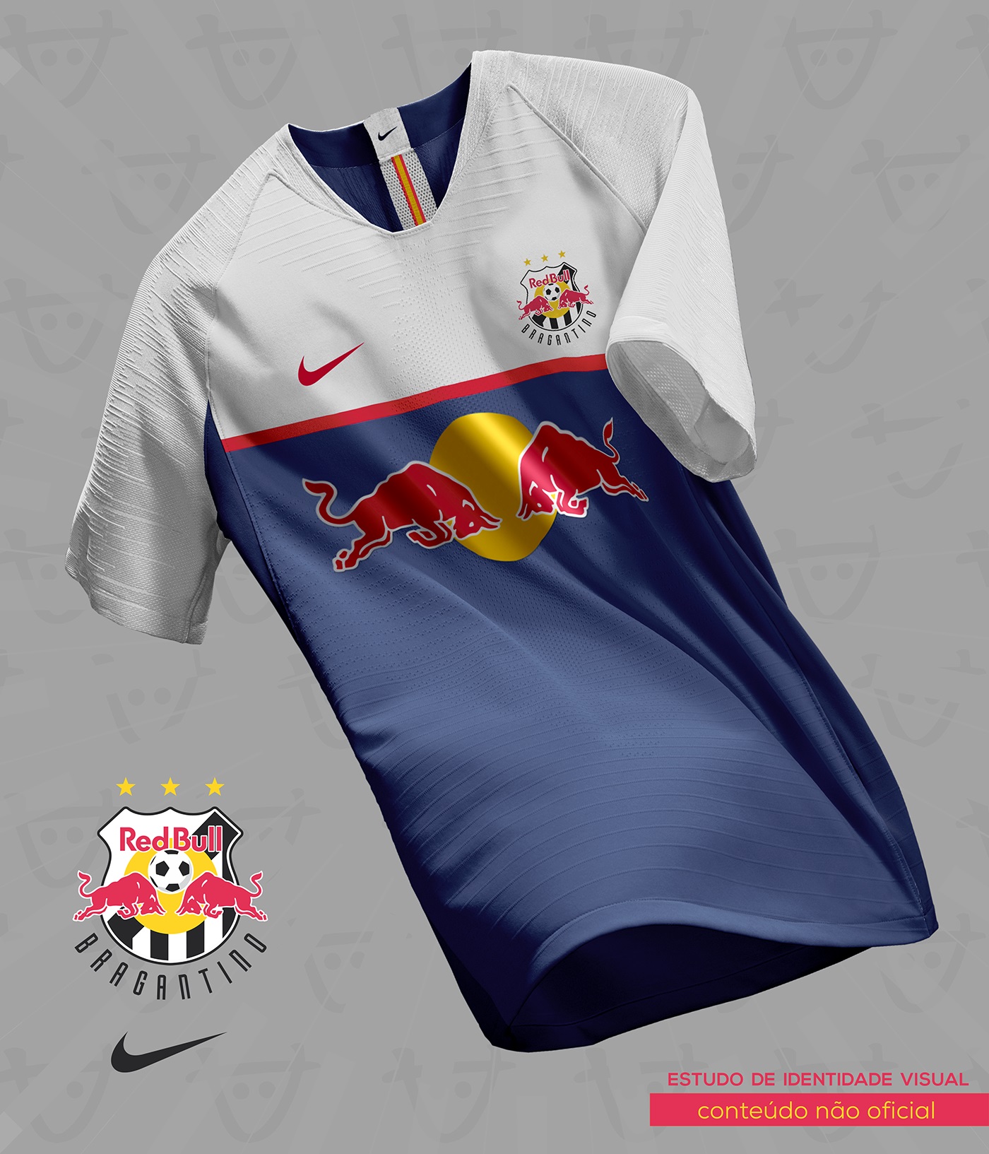 Leitor MDF: Escudo e uniformes do Red Bull Bragantino (Tarsis Teixeira ...