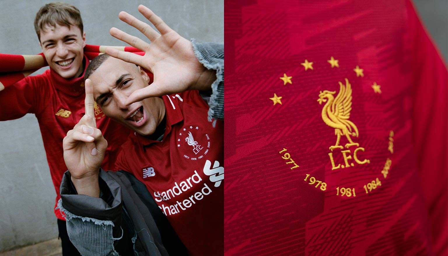New Balance celebra títulos europeus do Liverpool em coleção especial » MDF