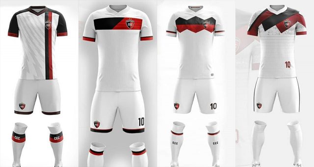 Caucaia EC divulga finalistas de concurso para camisa reserva » MDF