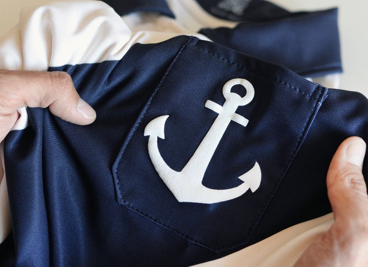 Camisa de 75 anos do Guillermo Brown 2020 Coach » Mantos do Futebol