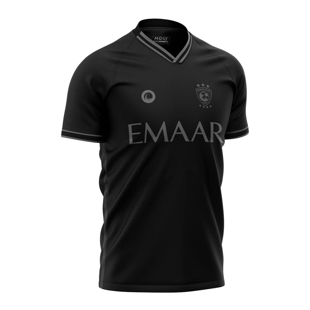 Terceira camisa do Al Hilal 2021 Mouj » Mantos do Futebol
